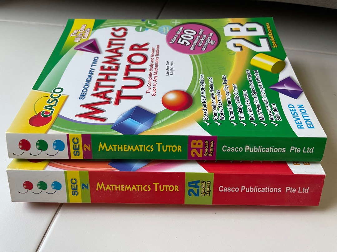 Secondary 2 maths assessment books, Hobbies & Toys, Books & Magazines ...