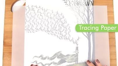 See-Through Tracing Paper Sheet, Hobbies & Toys, Stationery & Craft ...