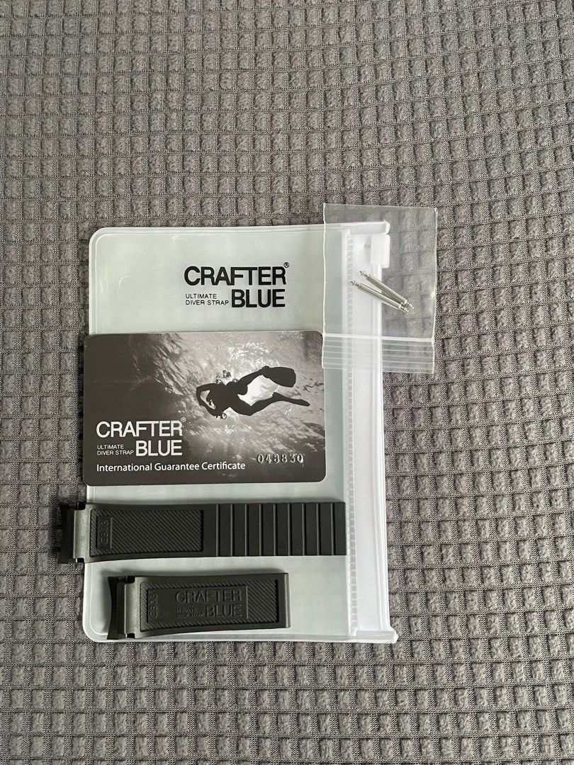 Seiko Sumo Crafter Blue Strap, Luxury, Watches on Carousell