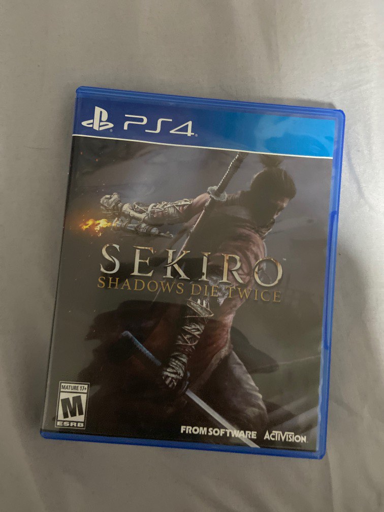 Sekiro Shadow Die Twice PS4/PS5, Video Gaming, Video Games, PlayStation ...