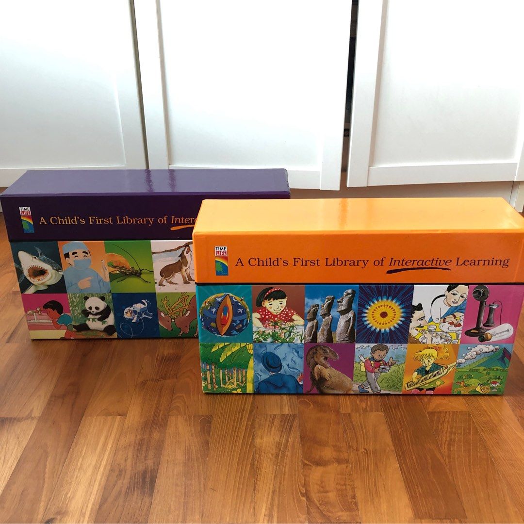 FREE! 2 boxes of Time Life A Child’s First Library of Interactive ...