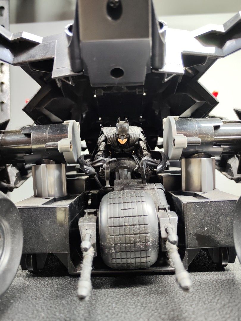 Set of DC Batman dark knight, tumbler batmobile and joker mafex 1/12 DC ...