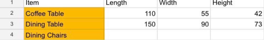 Set of Pristine Condition Dining Table and coffee table, Furniture ...