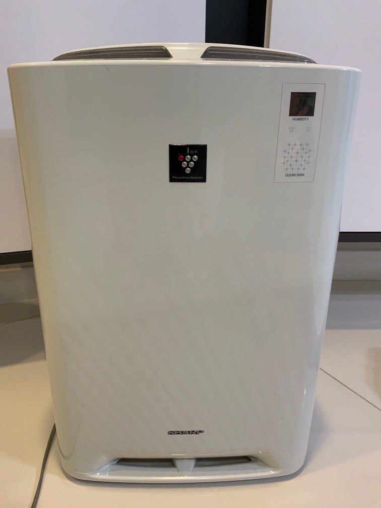 Sharp Air Purifier w/Humidifying Function KC-A50E-W, TV & Home ...