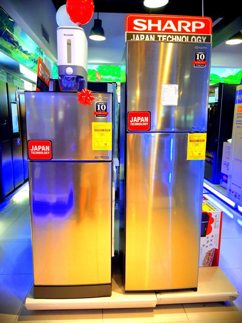 SHARP NO FROST INVERTER REFRIGERATOR, TV & Home Appliances, Kitchen ...
