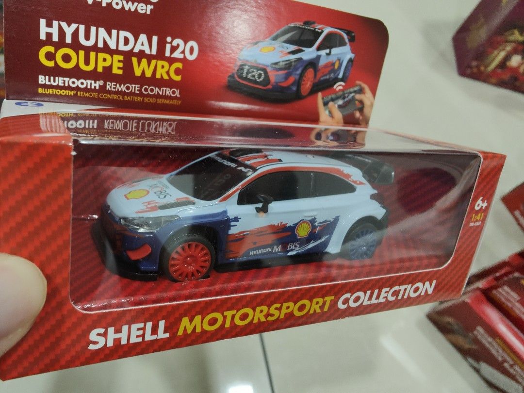 Shell remote control car full set, 7 cars + 7 Bluetooth batteries ...