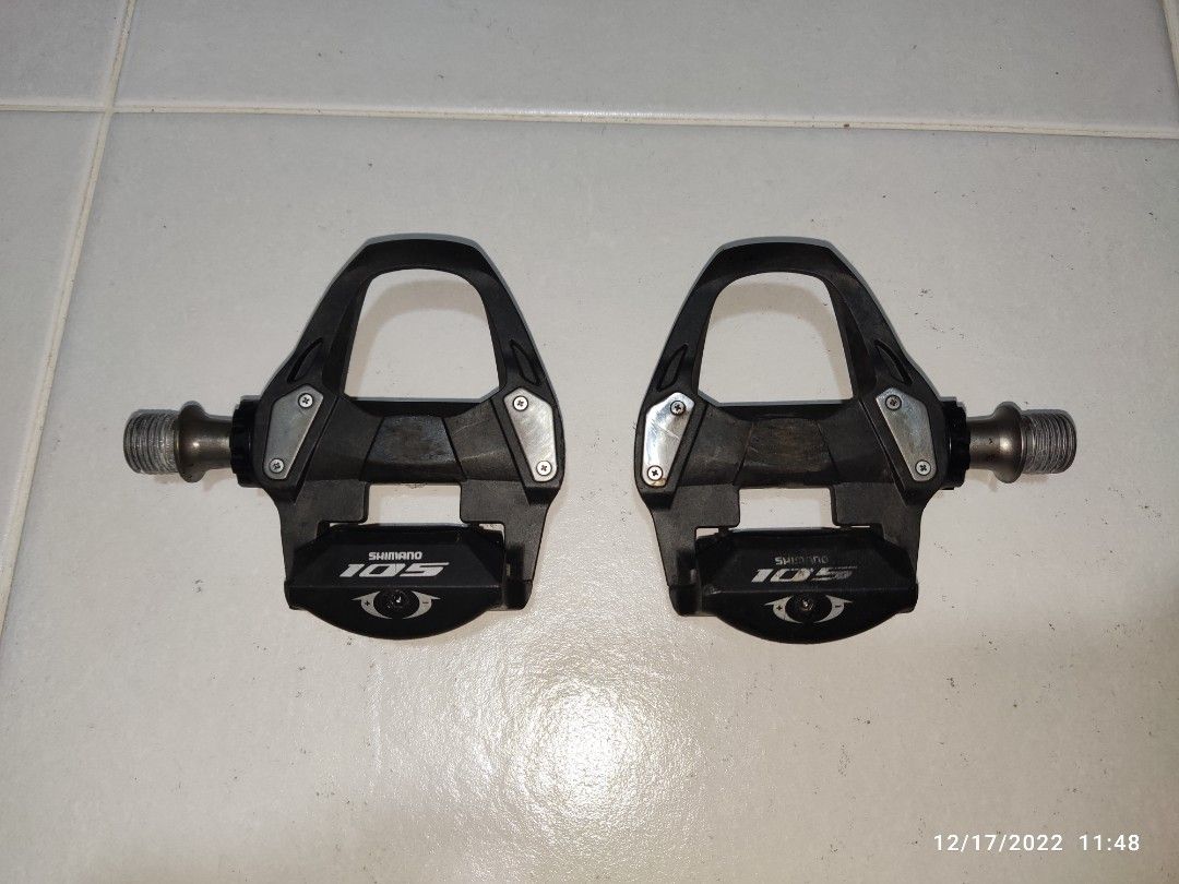 Shimano 105 clipless pedals, Sports Equipment, Bicycles & Parts, Parts ...
