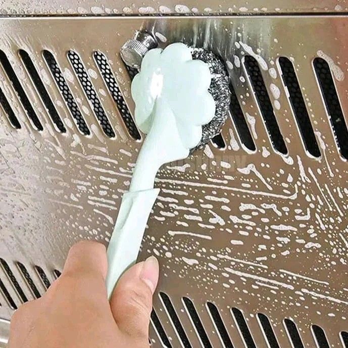 Sikat Sabuk Besi Stainless Ganggang Panjang, Kitchen & Appliances di ...