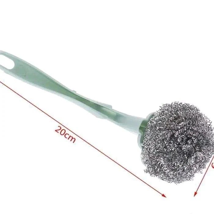 Sikat Sabuk Besi Stainless Ganggang Panjang, Kitchen & Appliances di ...