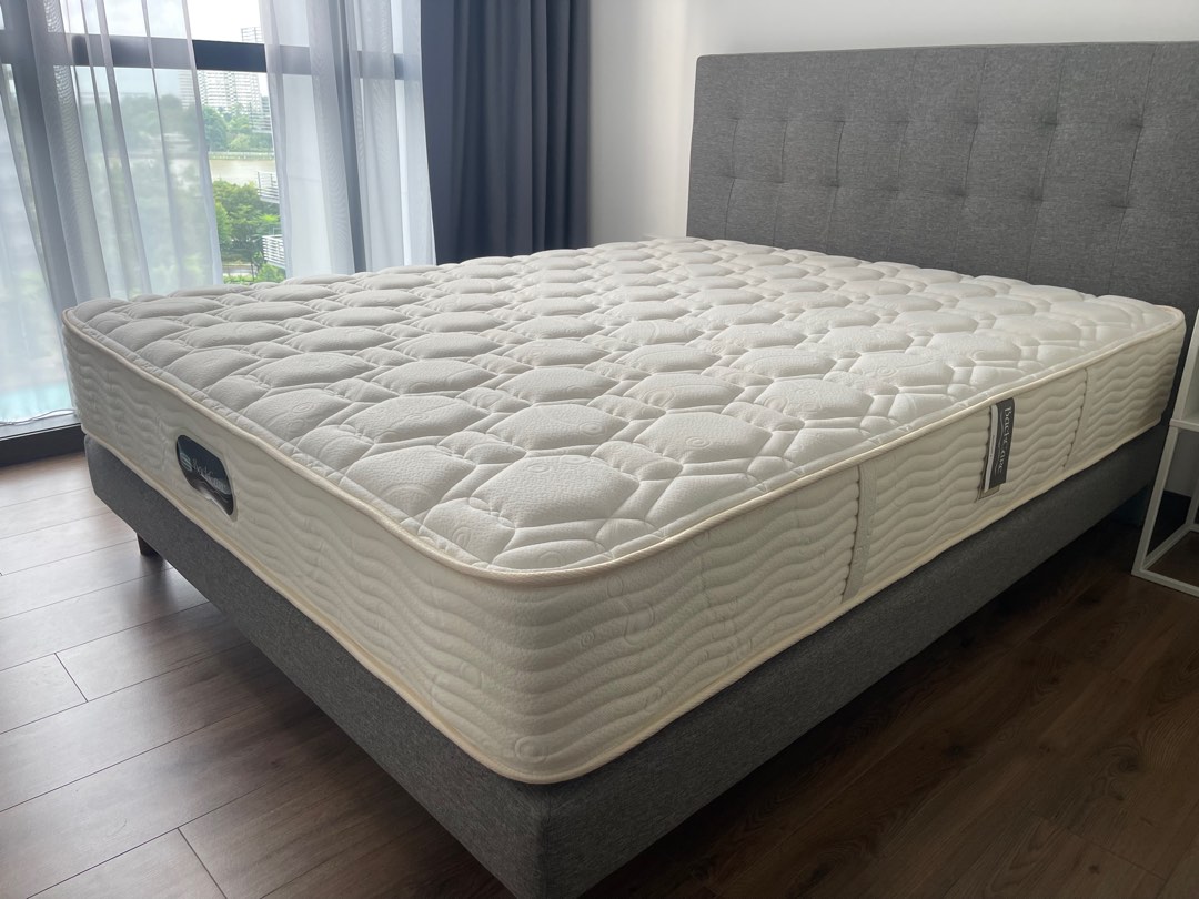 Simmons Backcare 4 Queen-sized mattress e-ION series, Furniture & Home ...