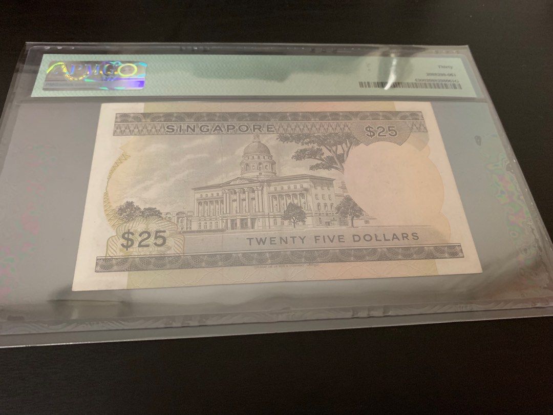 Singapore orchid 25 dollar S/N A3/860909, Hobbies & Toys, Memorabilia ...