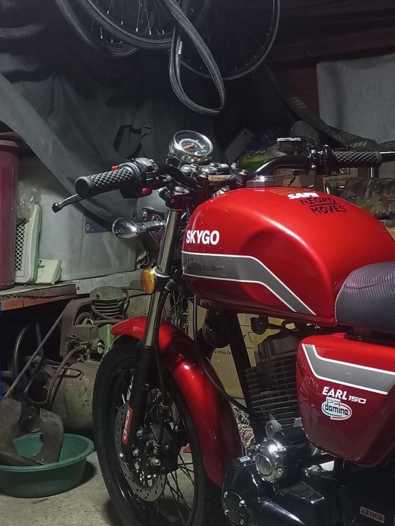 SKYGO EARL 150 MODEL 2019, Motorbikes, Motorbikes for Sale on Carousell