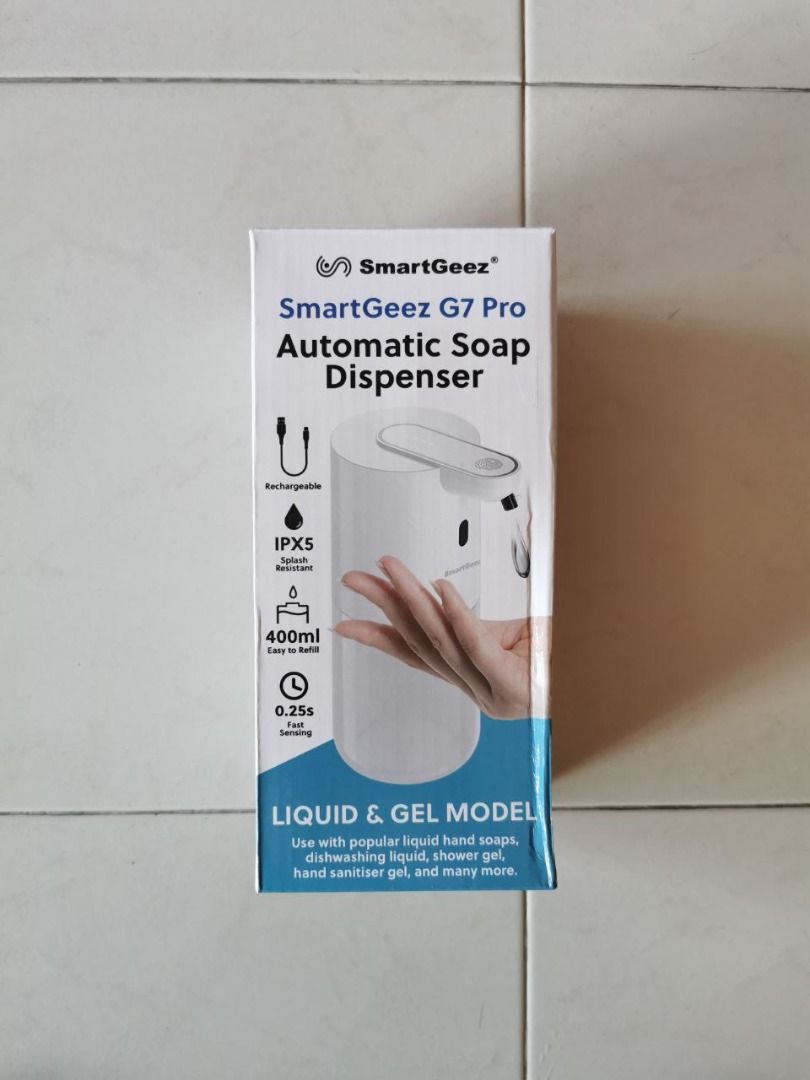 SmartGeez G7 Pro (Liquid / Gel) Automatic Soap Dispenser, TV & Home Appliances, Other Home ...