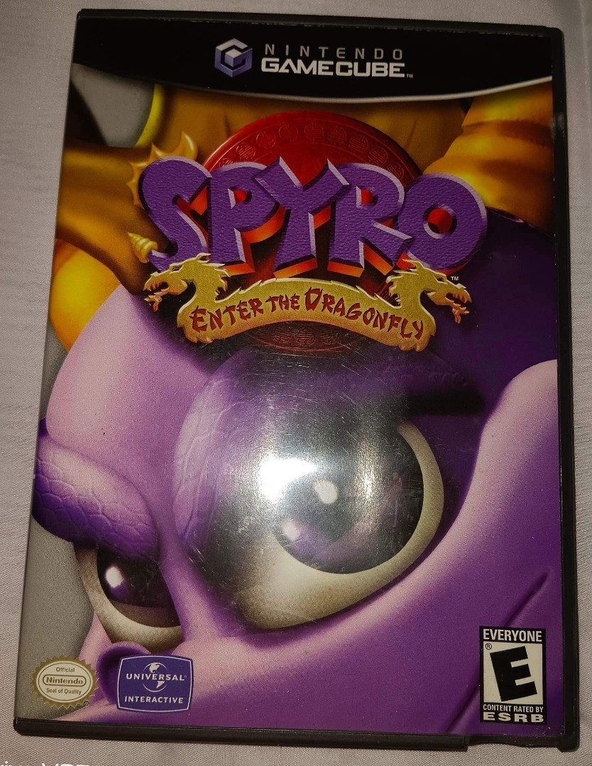 Spyro Enter The Dragonfly for Nintendo Gamecube, Video Gaming, Video ...