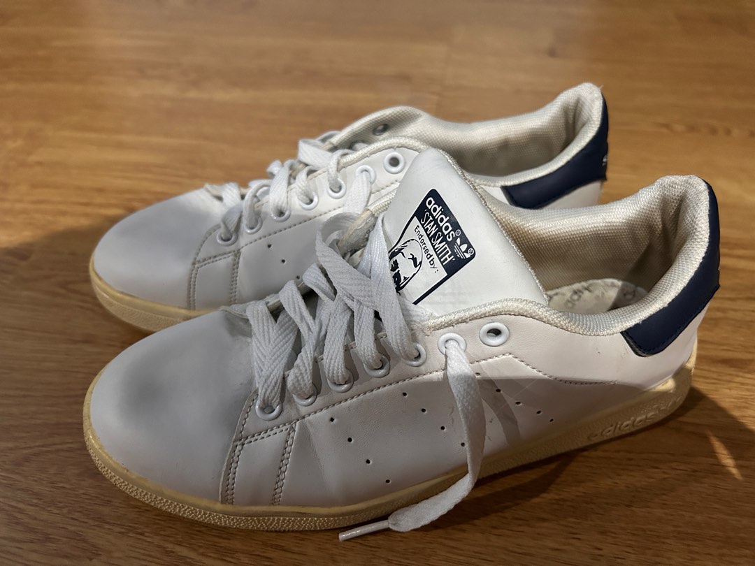 Stan Smith (Blue and White), Men's Fashion, Footwear, Sneakers on Carousell