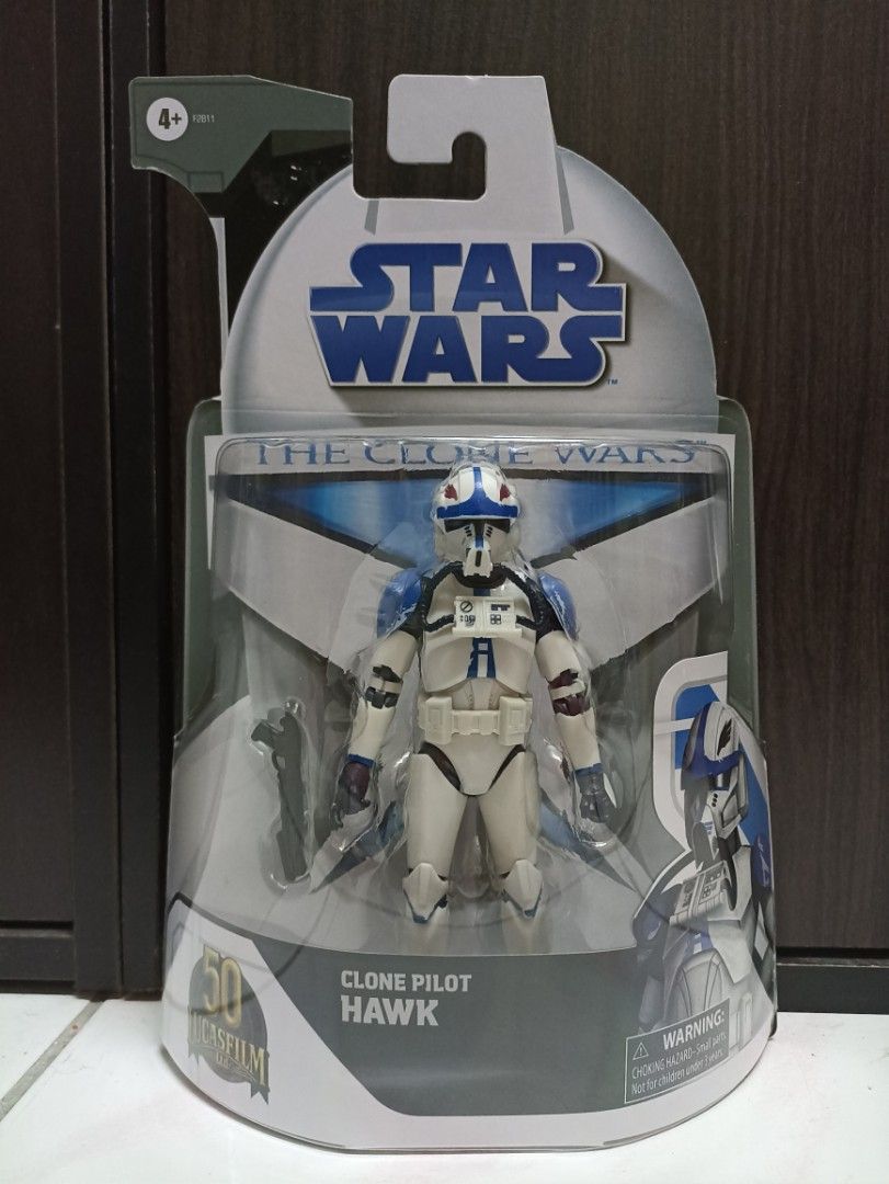 Star wars the clone wars clone pilot hawk, Hobbies & Toys, Toys & Games ...