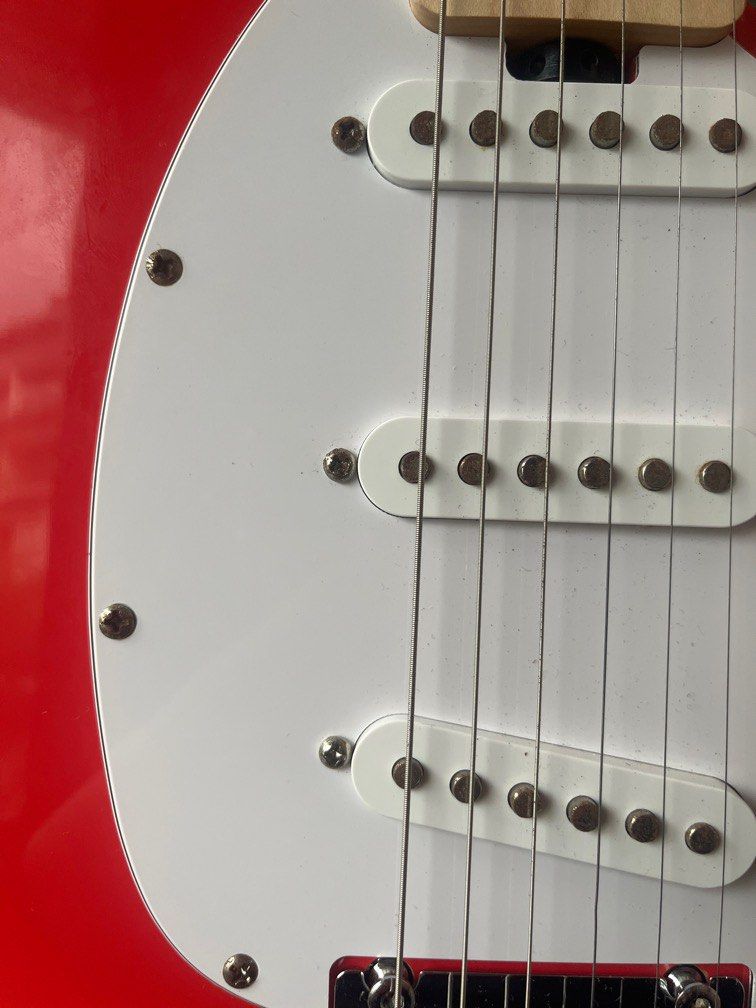 Sterling by Music Man Stratocaster electric guitar, Hobbies & Toys ...