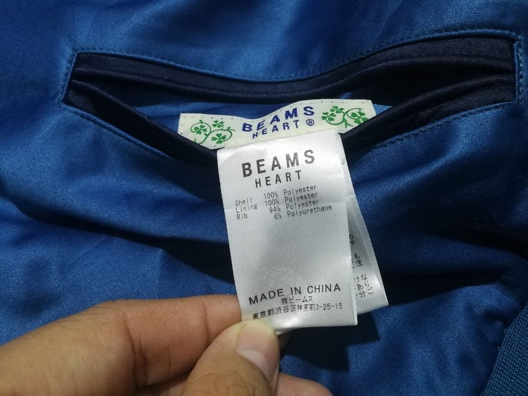 SUKAJAN BEAMS HEARTS reversible M, Women's Fashion, Coats, Jackets and Outerwear on Carousell