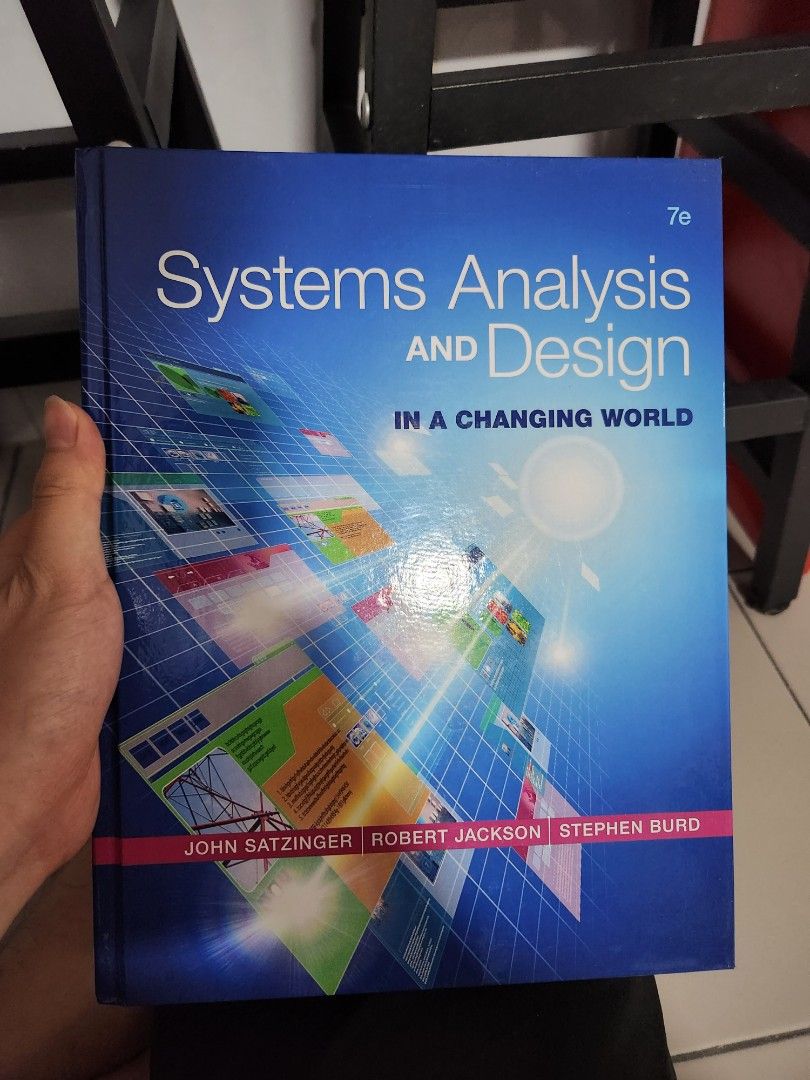Systems Analysis AND Design in a Changing World, Hobbies & Toys, Books ...