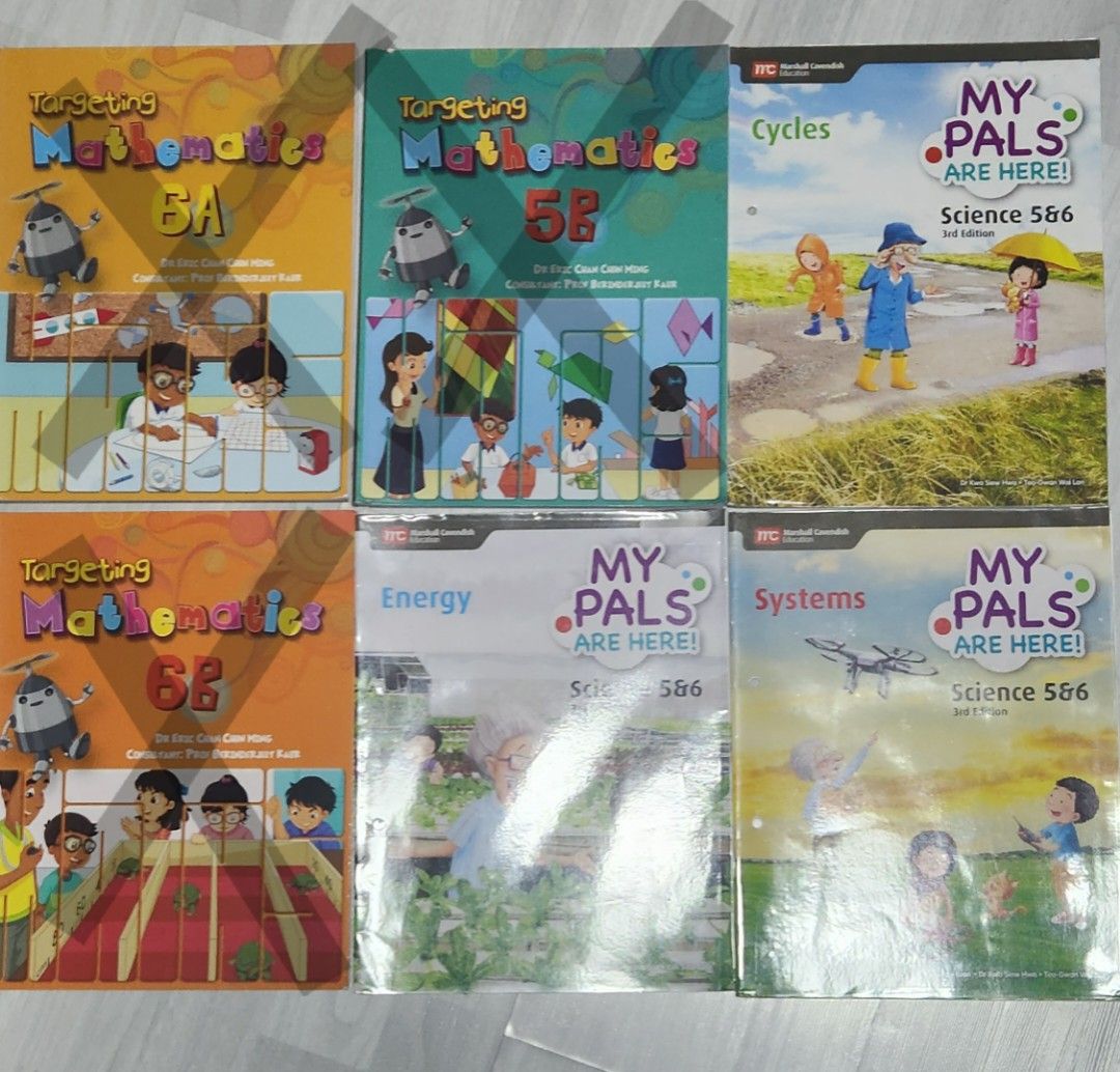 Targeting Mathematics 6A 6B 5B My Pals Are Here Science 5&6 Energy ...