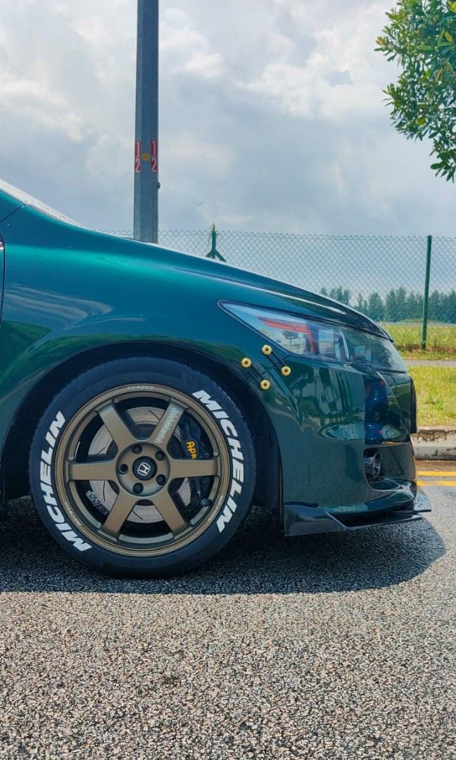 TE37 replica rims, Car Accessories, Tyres & Rims on Carousell