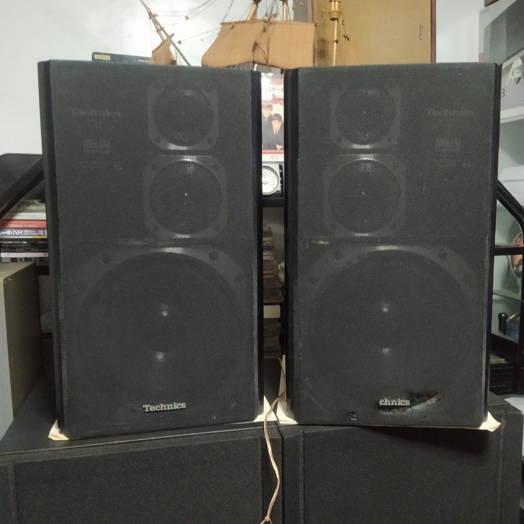 Technics 3way speaker 60w 6ohms Digital response 8" woofer, Audio ...