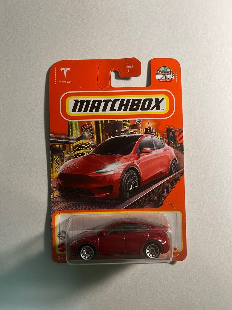 Tesla Matchbox, Hobbies & Toys, Toys & Games on Carousell