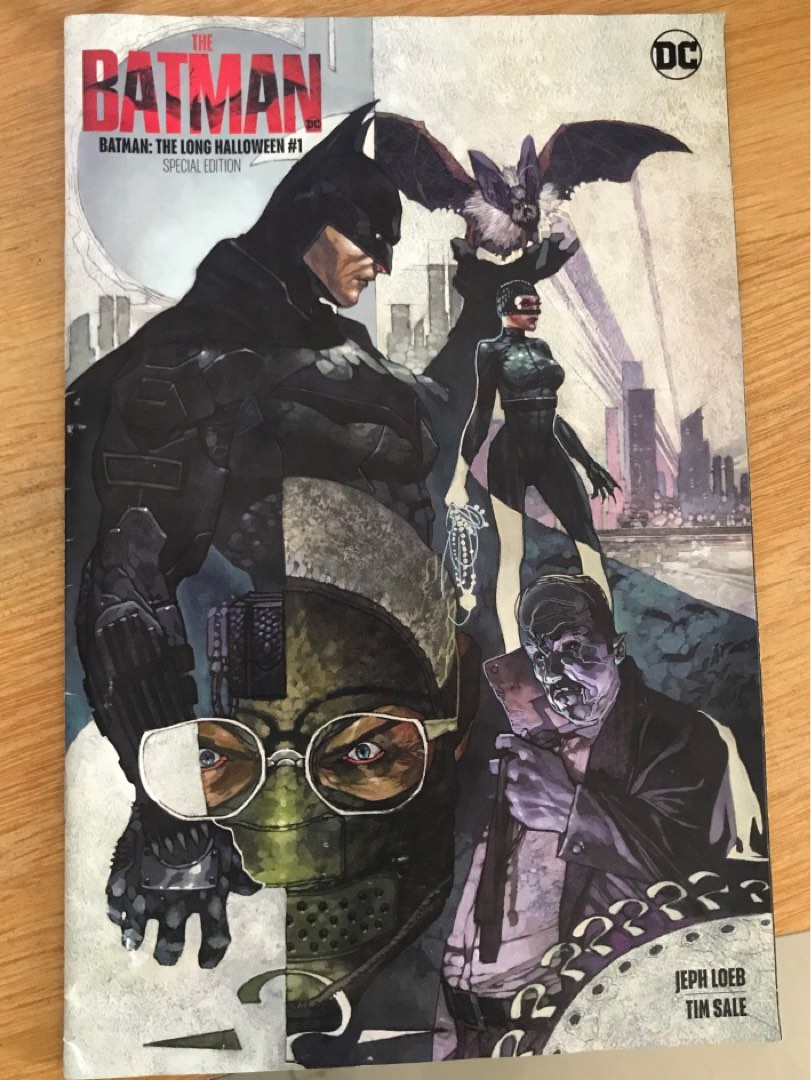 RARE The Batman: The Long Halloween Special Edition, Hobbies & Toys ...