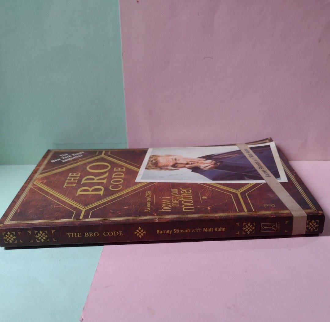 The Bro Code by Barney Stinson and Matt Kuhn, Hobbies & Toys, Books ...