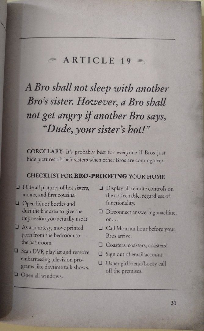 The Bro Code by Barney Stinson and Matt Kuhn, Hobbies & Toys, Books ...