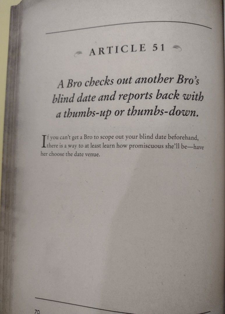 The Bro Code by Barney Stinson and Matt Kuhn, Hobbies & Toys, Books ...