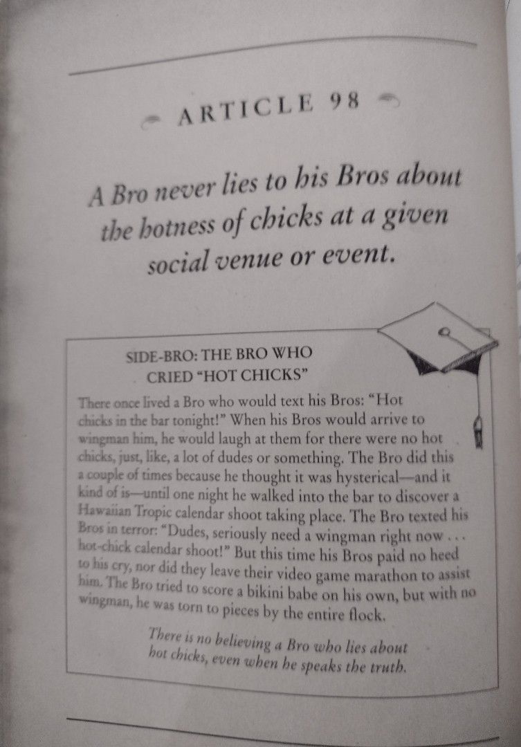 The Bro Code by Barney Stinson and Matt Kuhn, Hobbies & Toys, Books ...