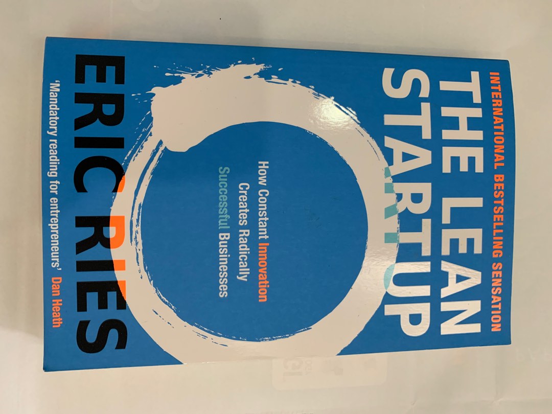 Book-The lean startup by Eric Ries, Hobbies & Toys, Books & Magazines ...