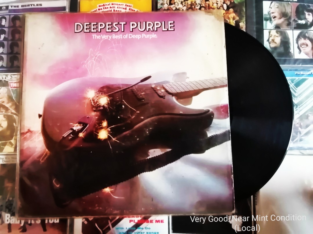 The Very Best of Deep Purple Vinyl Record Original Vinyl Records ...