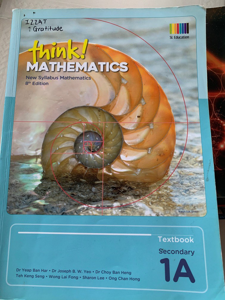 Sec 1 - Think! Mathematics express 8th Edition, Hobbies & Toys, Books ...