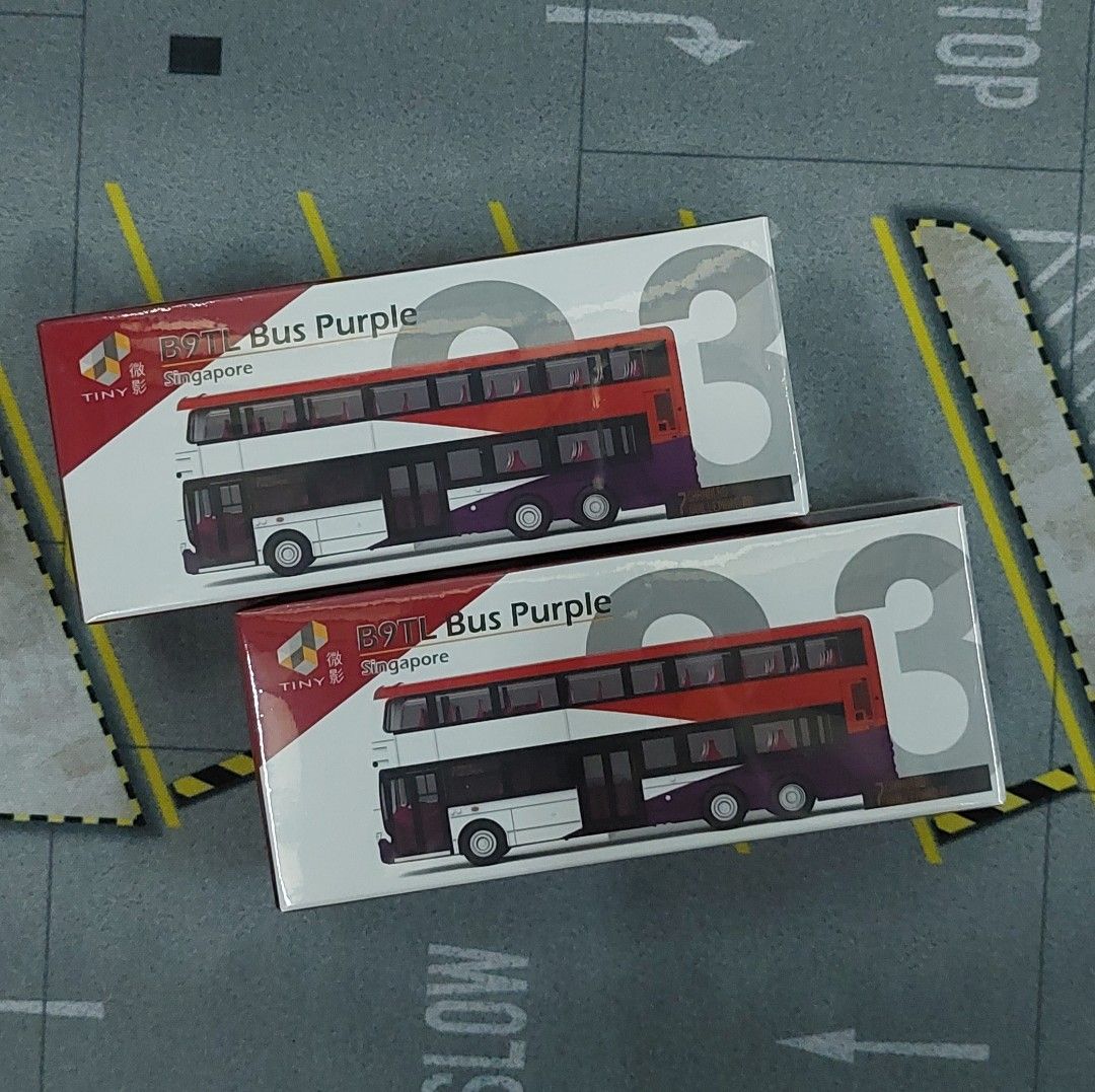 Tiny SG Volvo B9TL Bus, Hobbies & Toys, Toys & Games on Carousell