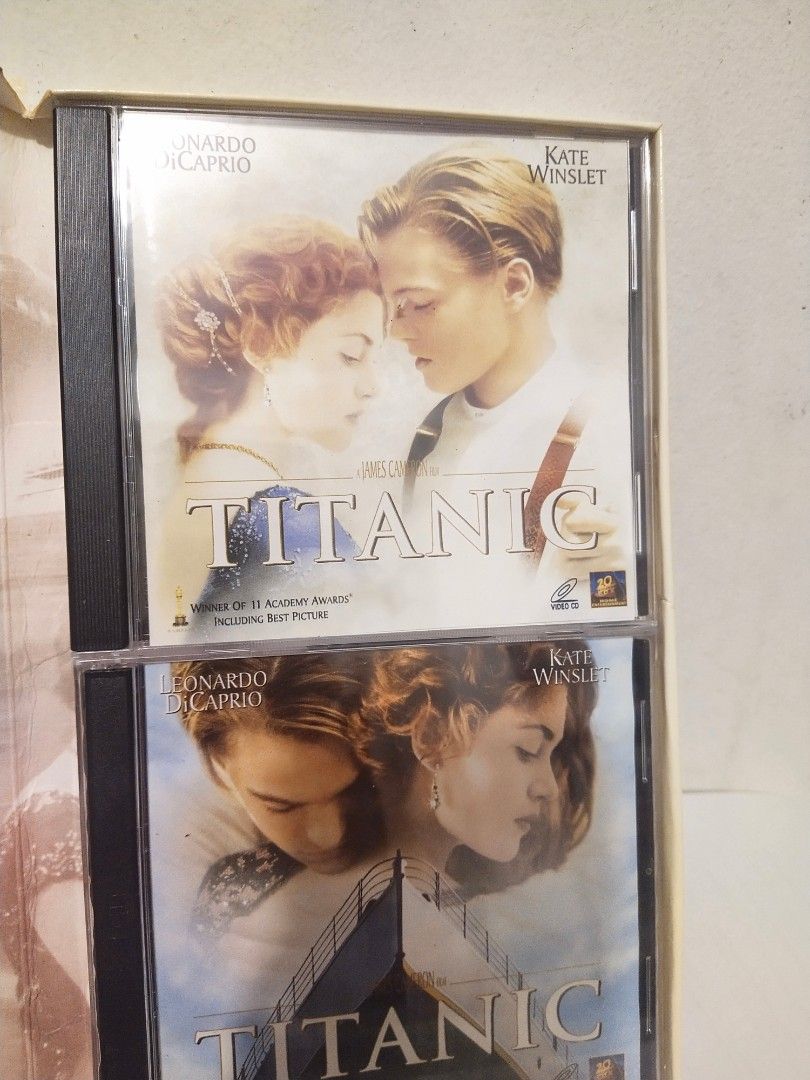 TITANIC movie set/2 VCDs & 1 DVD/STOLEN BY A Devil SCAMMER---Alexis ...
