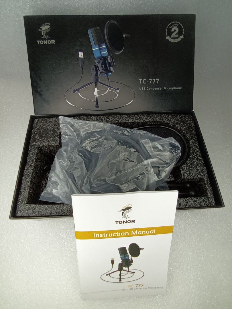 TONOR Condenser Microphone, Audio, Microphones on Carousell