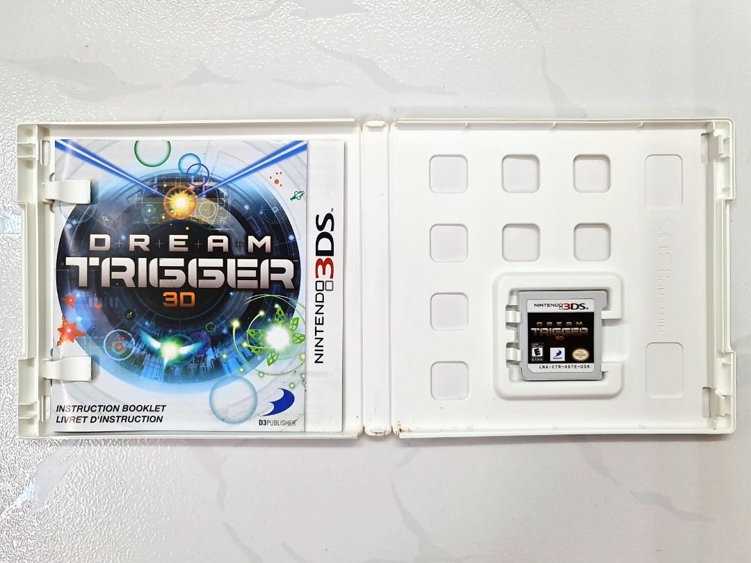 Video Game for Nintendo 3DS : Dream Trigger * Used* (D3 Publisher / Everyone / SciFi Action ...