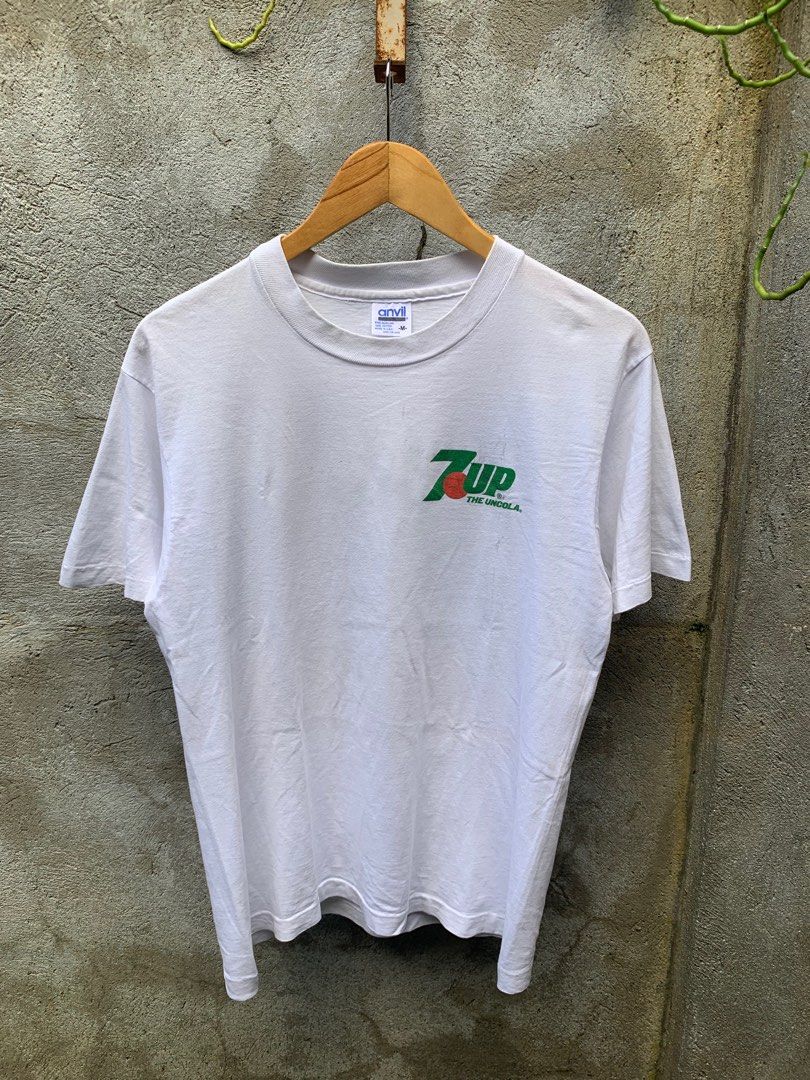 Vintage 1991 7up Tee, Men's Fashion, Tops & Sets, Tshirts & Polo Shirts ...