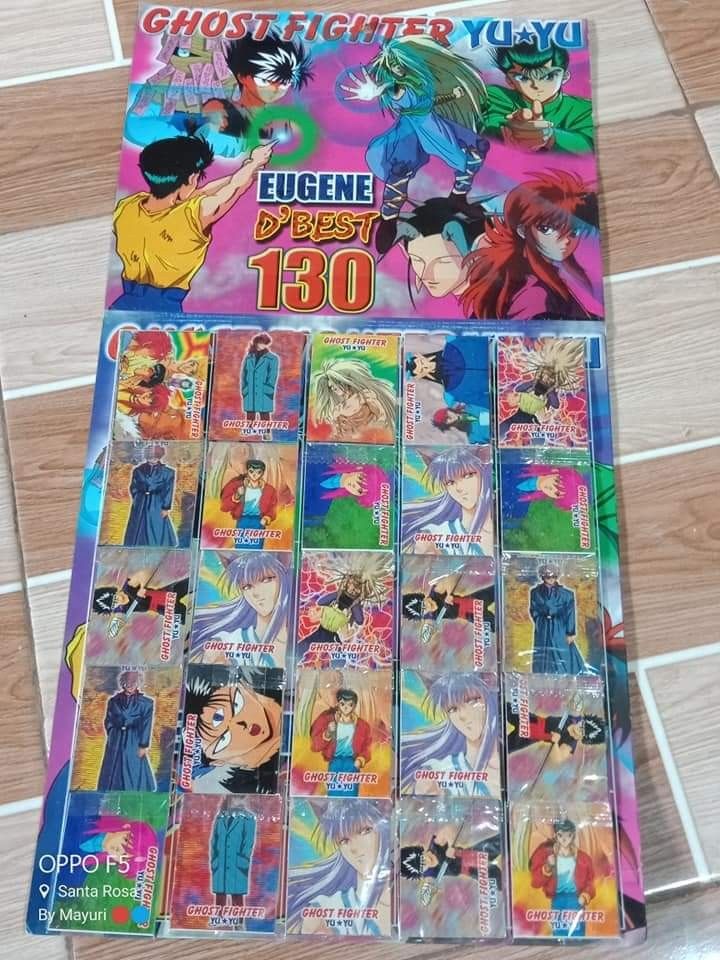 VINTAGE 90'S GHOST FIGHTER HALF SIZE TEKS CHARTS, Hobbies & Toys ...