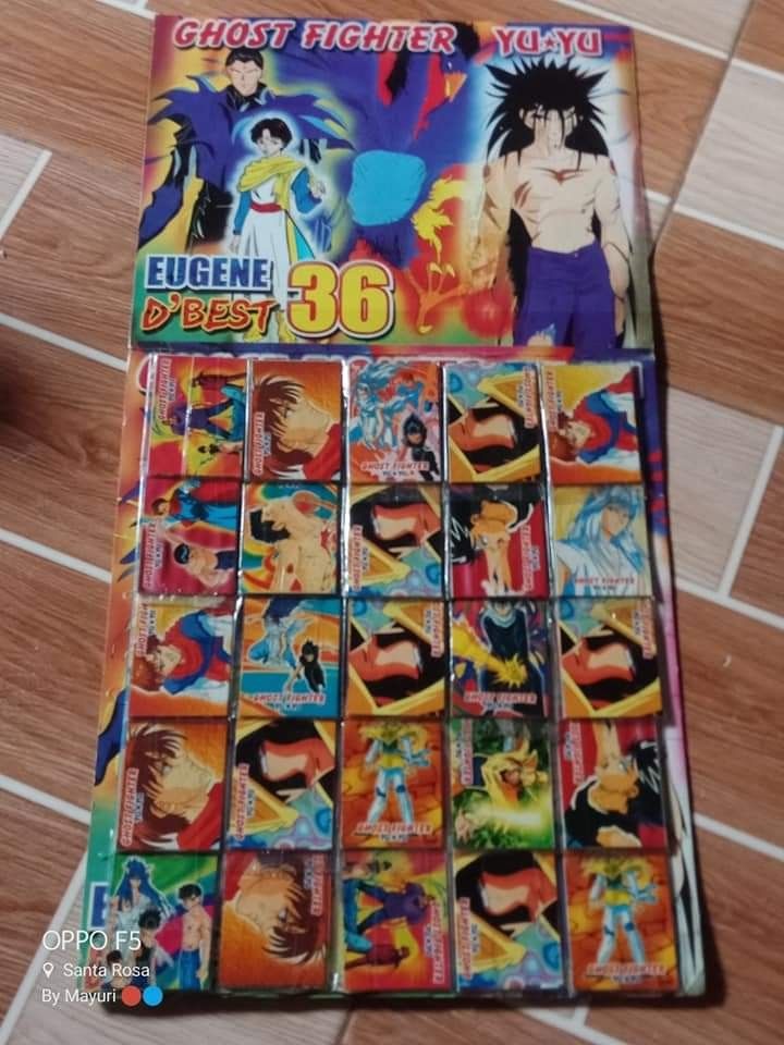 VINTAGE 90'S GHOST FIGHTER HALF SIZE TEKS CHARTS, Hobbies & Toys ...