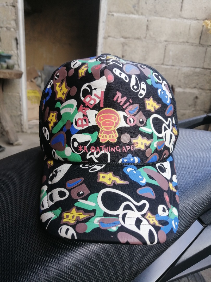 Vintage baby milo trucker cap with rope, Luxury, Apparel on Carousell