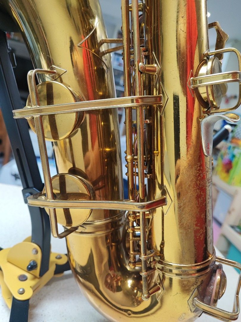 Vintage Buescher Big B Tenor Saxophone, Hobbies & Toys, Music & Media ...