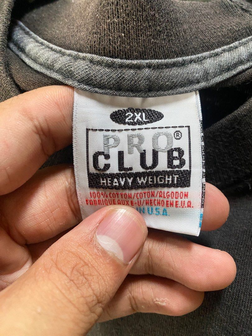 Vintage Pro Club Blank, Men's Fashion, Tops & Sets, Tshirts & Polo ...