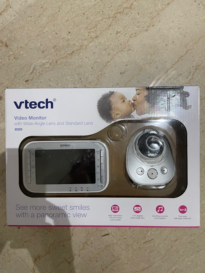 Vtech video monitor, Babies & Kids, Baby Monitors on Carousell