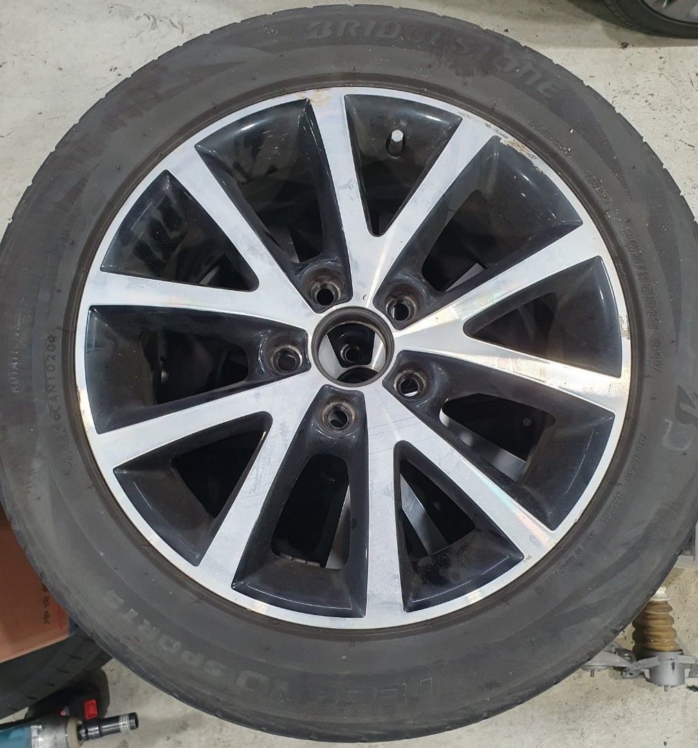 VW 16" complete set of rims & tyres for sale. Suitable for dekiting ...