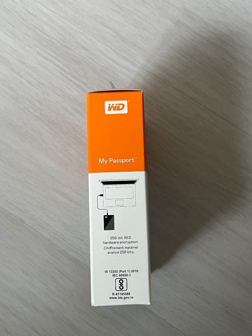 Wd My Passport 5tb Black Portable Hard Disk Drive New Computers And Tech Parts And Accessories