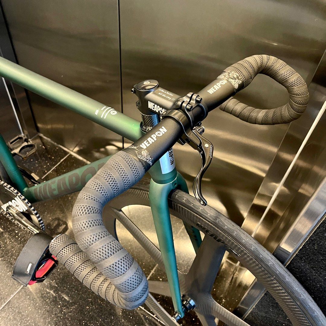 Weapon fixie bike/fixed gear bike/frame set ($450)/complete bike ($750 ...