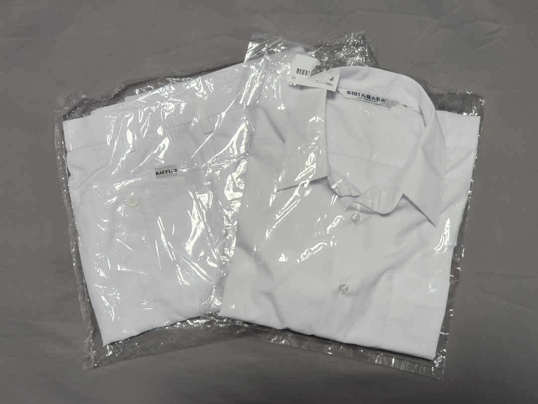White school uniform PAP Raffles DnD Parties Wedding Gate Crash, Men's ...